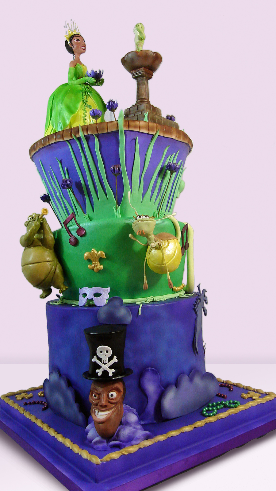 The Princess And The Frog Cake - CakeCentral.com