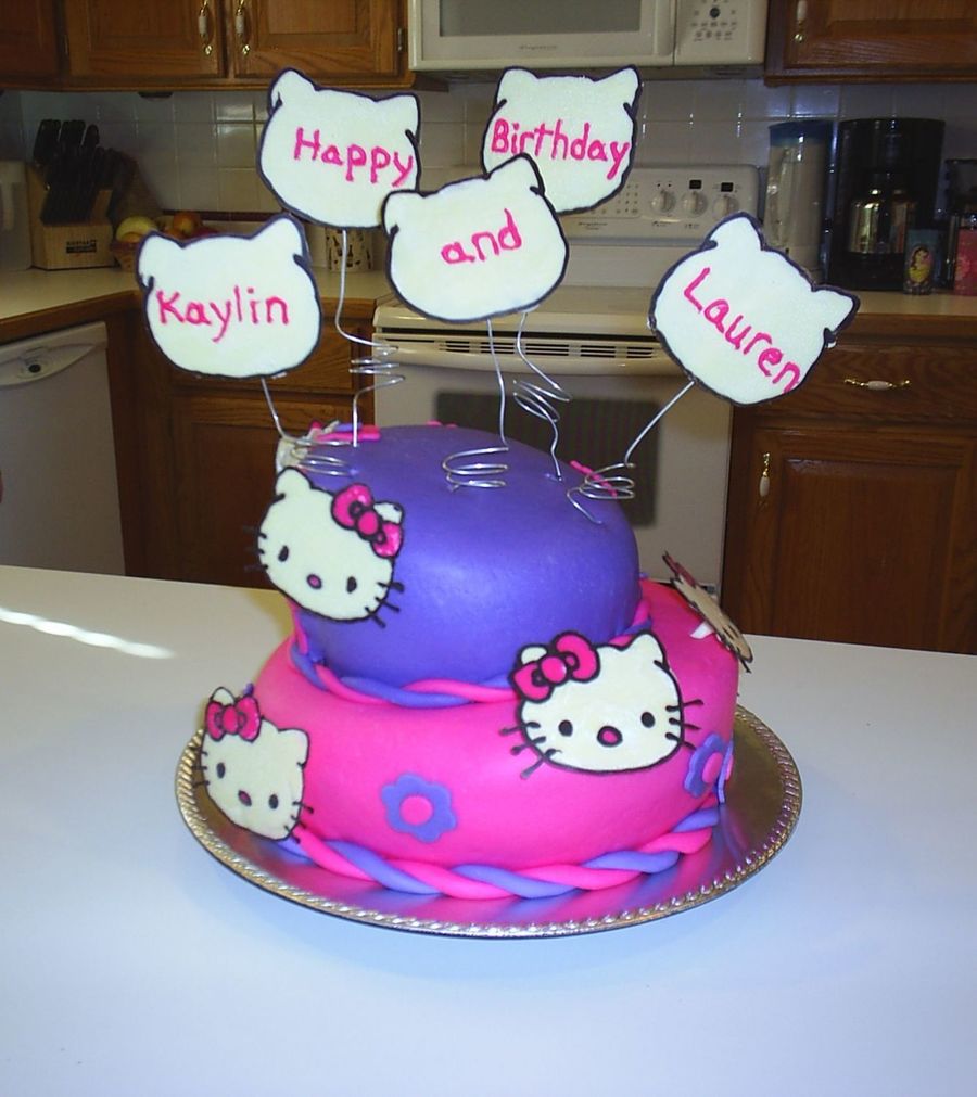 Hello Kitty Whimsical - CakeCentral.com