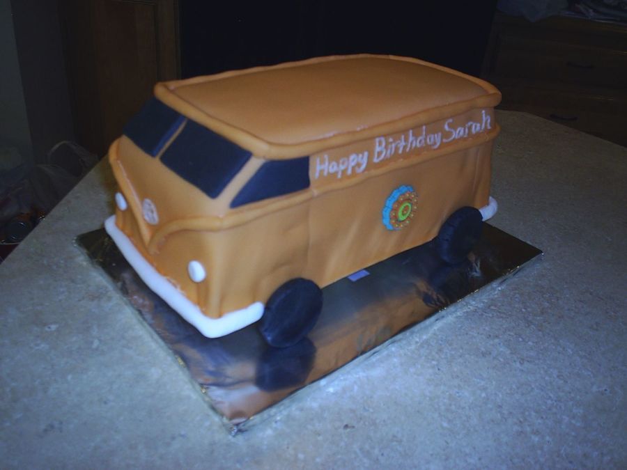 Vw Bus Cake - CakeCentral.com