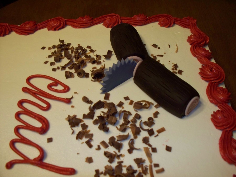 Co-Worker Going Away Cake - CakeCentral.com