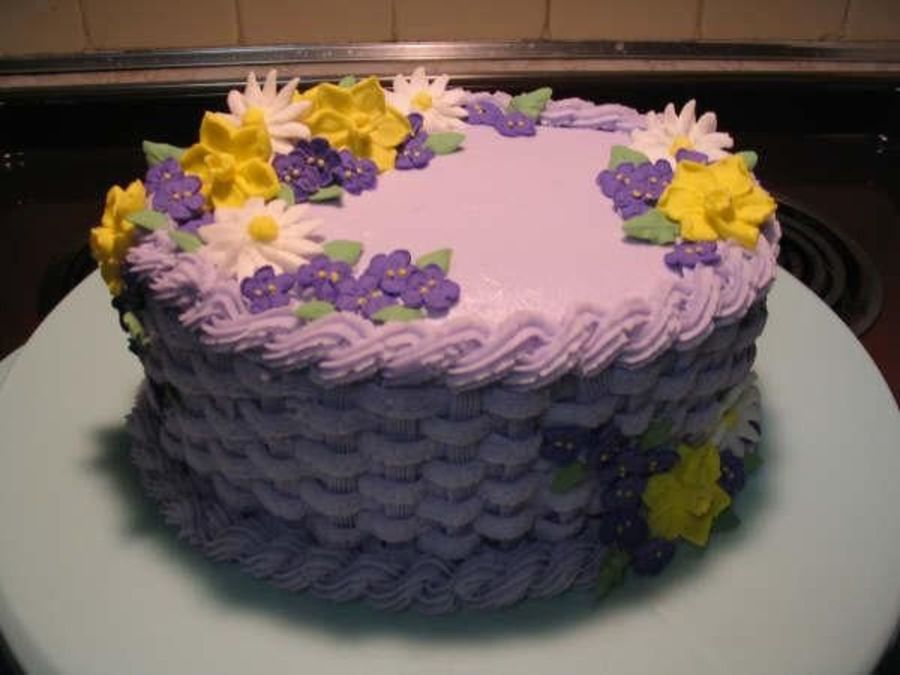 Wilton Course 2 Final Cake - CakeCentral.com