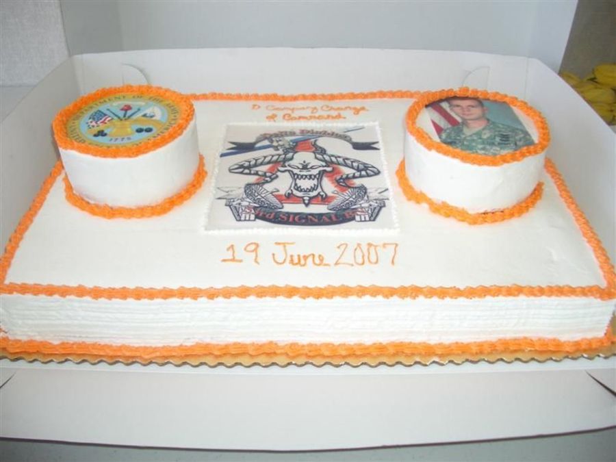 Change Of Command - CakeCentral.com