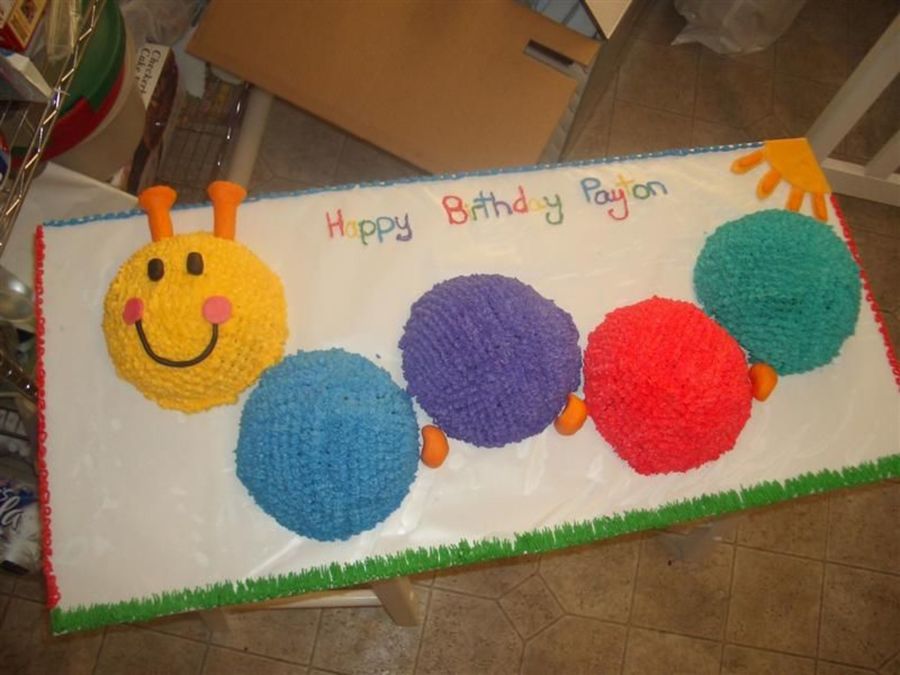 Baby Einstein Caterpillar - CakeCentral.com