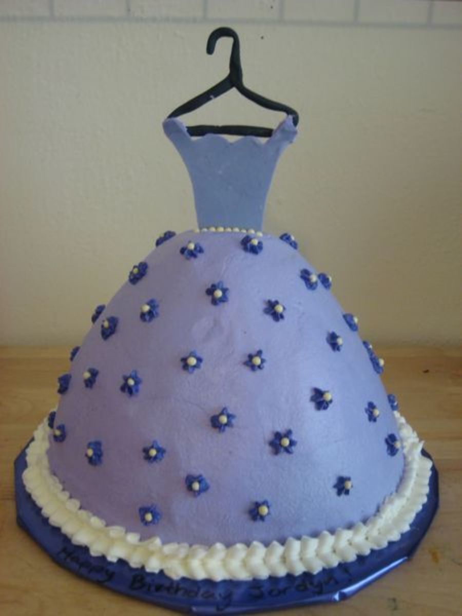 Dress Cake - CakeCentral.com