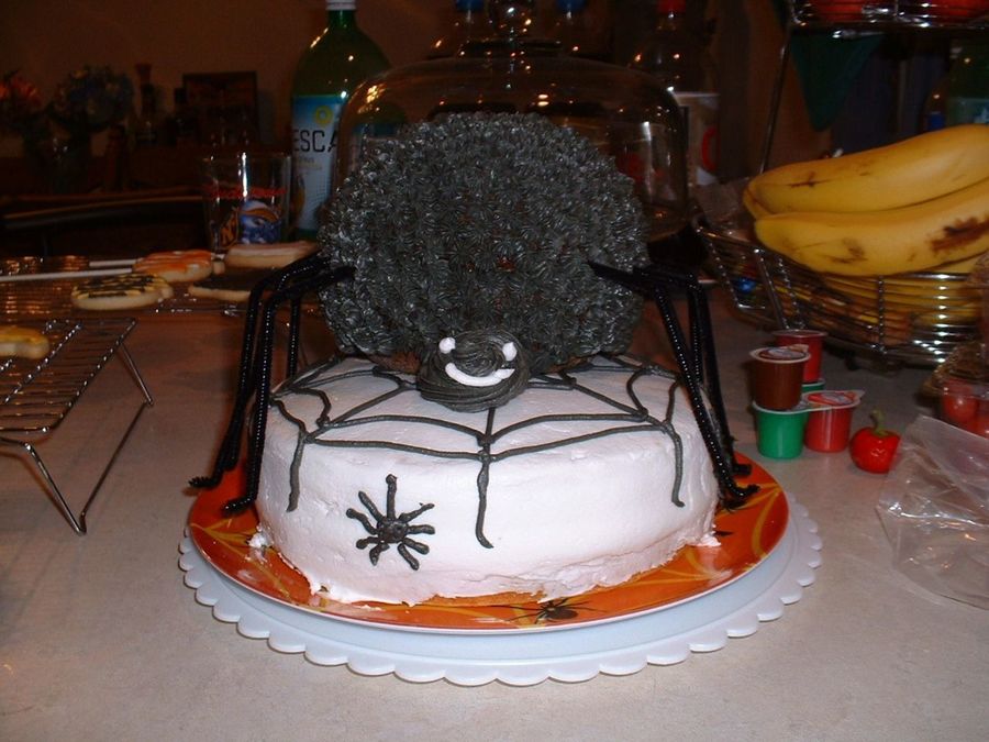 Spider Birthday Cake - CakeCentral.com