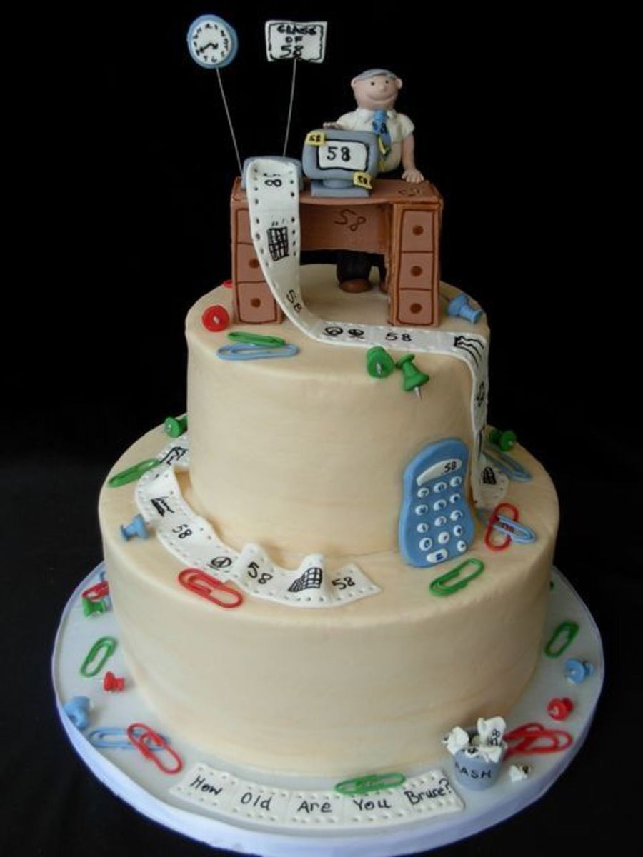 Office Cake - CakeCentral.com