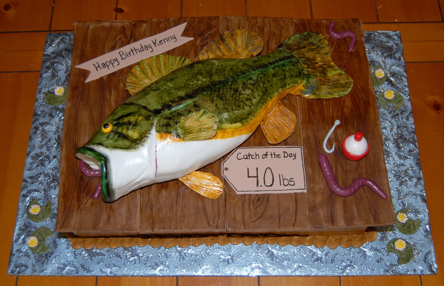 3D Bass Cake - CakeCentral.com