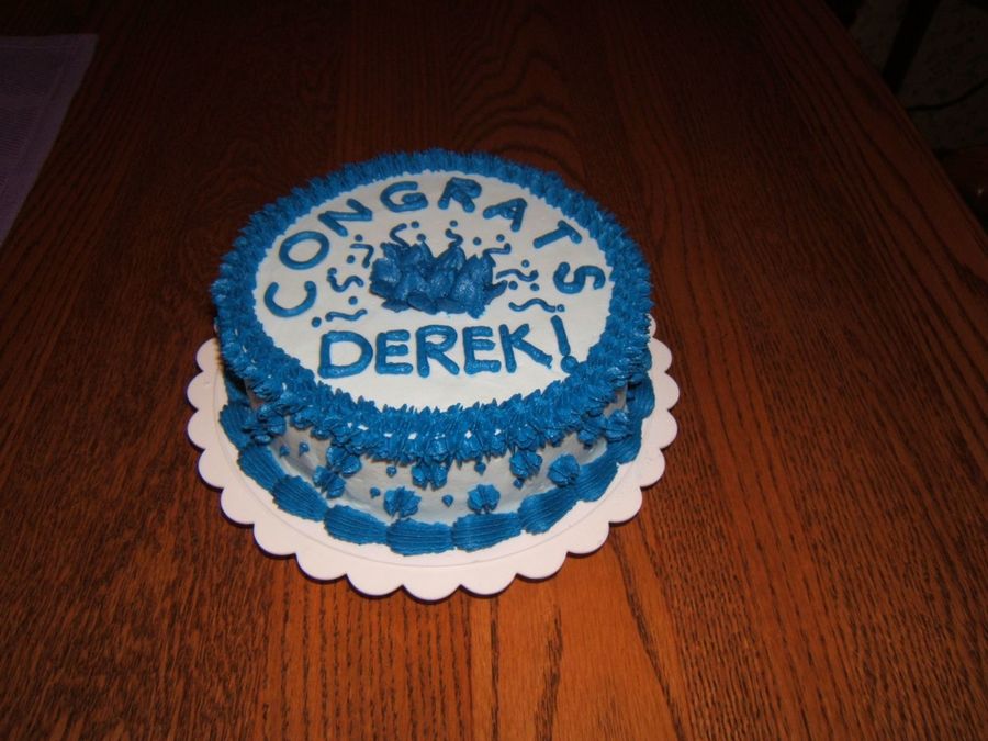 Congrats Cake - CakeCentral.com