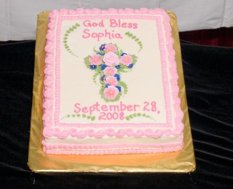 Sophie's Baptism - CakeCentral.com