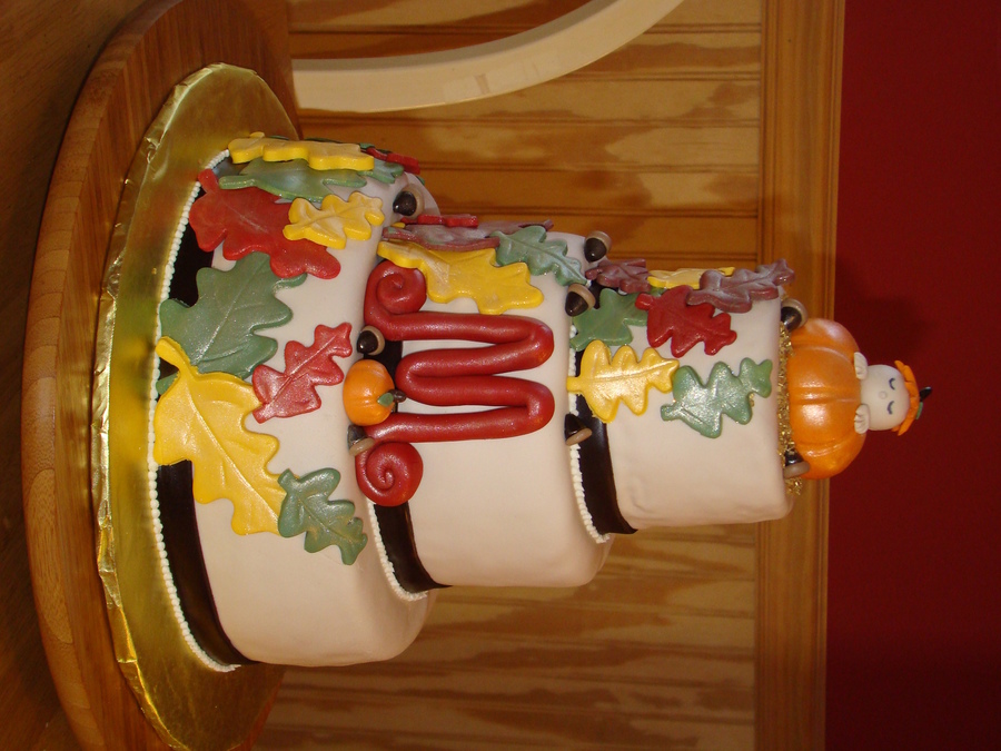 Fall Themed Baby Shower - CakeCentral.com