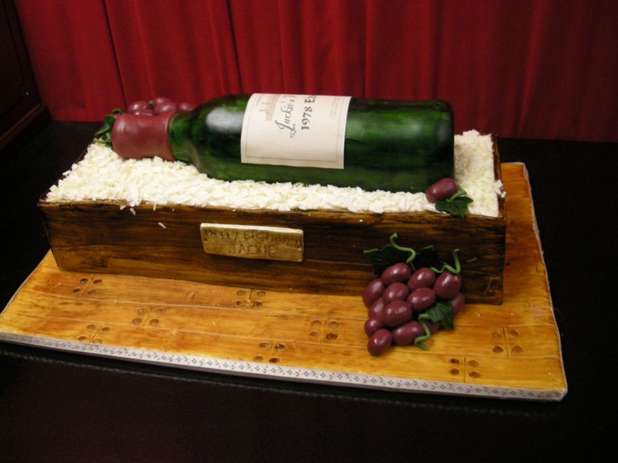 Wine Bottle - CakeCentral.com