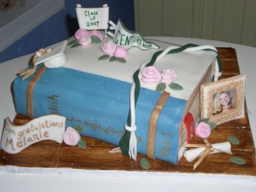 Book Graduation - CakeCentral.com