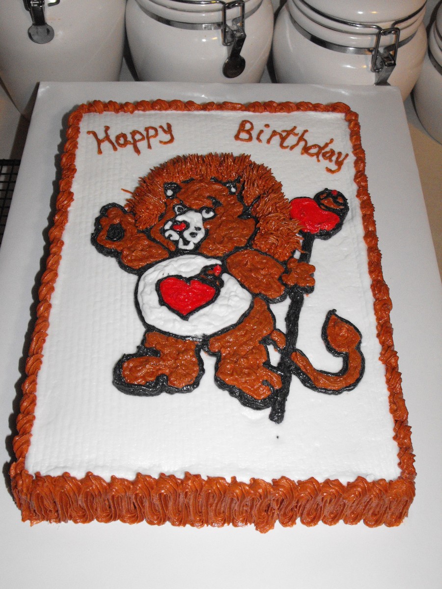 Braveheart Care Bear - CakeCentral.com