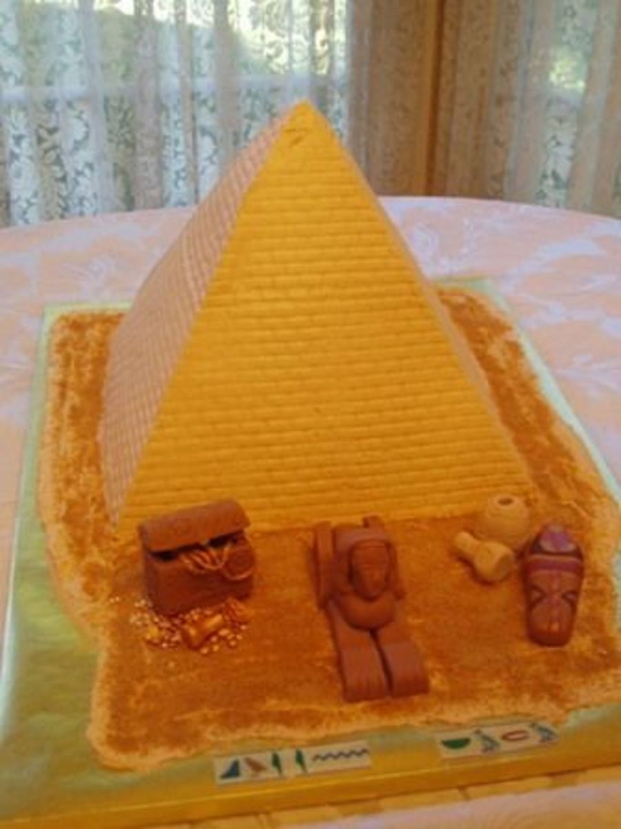 Egyptian Pyramid - CakeCentral.com