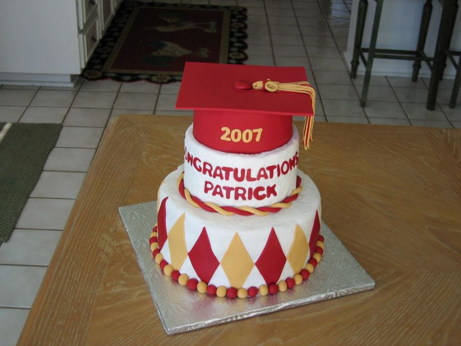 Graduation Cake For Patrick - CakeCentral.com