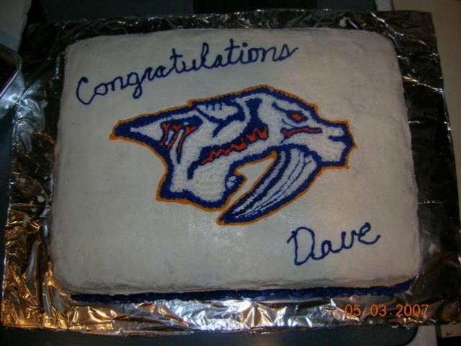 Predators Birthday Cake - CakeCentral.com