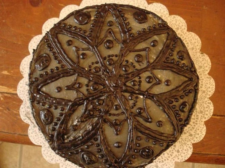 Chocolate Practice Cake - CakeCentral.com