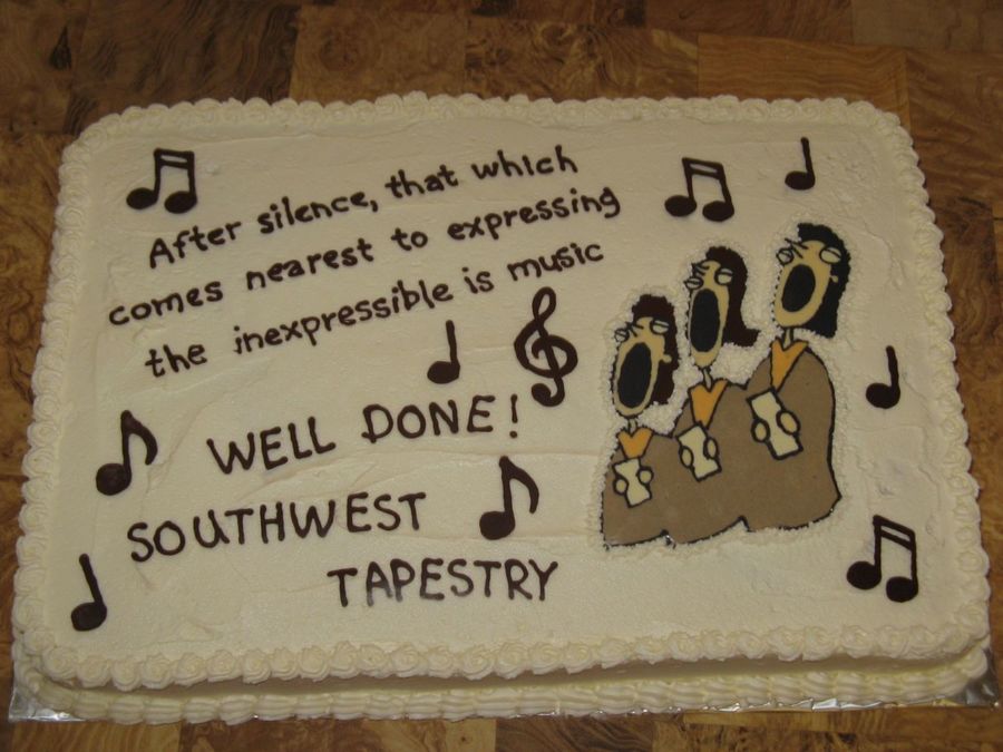 Singing Group - CakeCentral.com