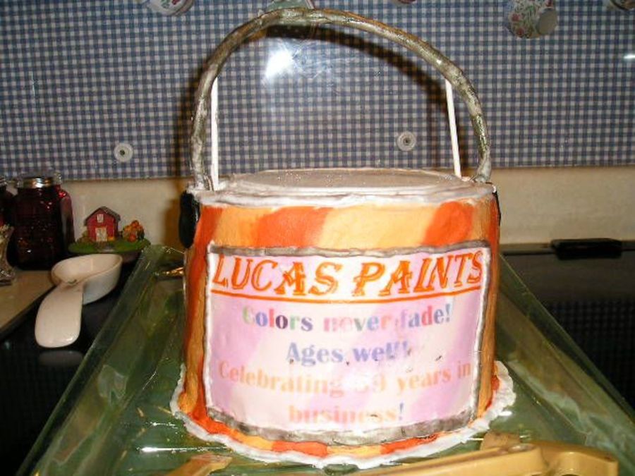 Paint Can - CakeCentral.com