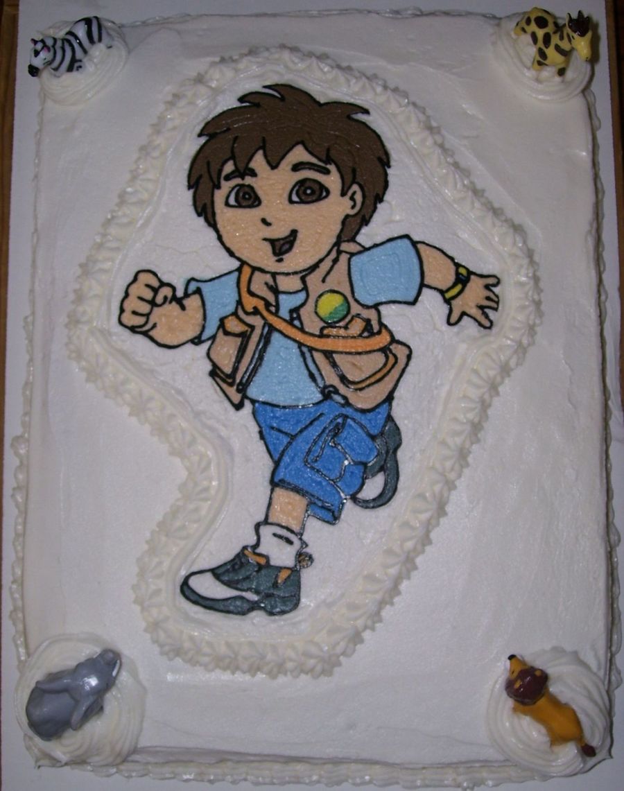 Go Diego Go - CakeCentral.com