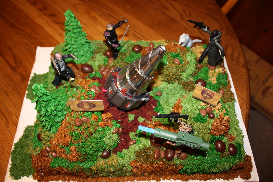 G.i. Joe Birthday Cake - CakeCentral.com