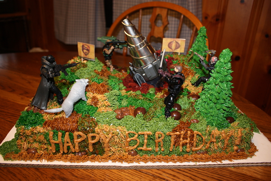 G.i. Joe Birthday Cake - CakeCentral.com