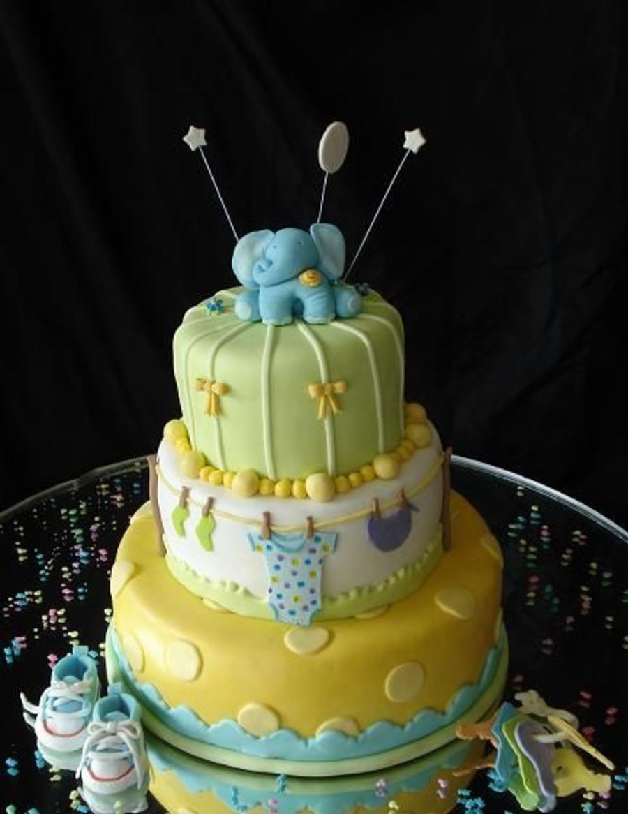 Teeny Tiny Boy Cake - CakeCentral.com