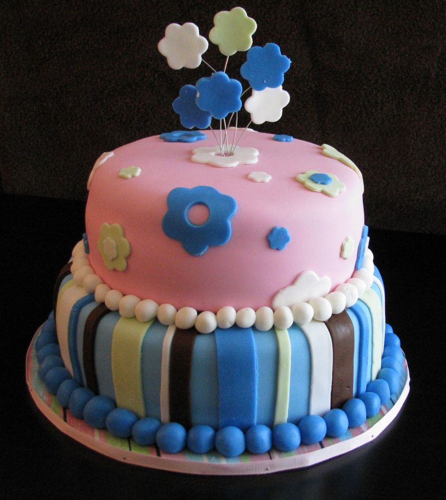 Fun Whimsical Cake - CakeCentral.com