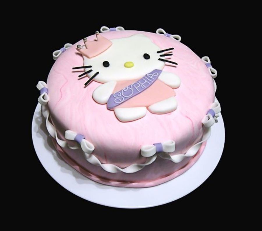 Sophia's Hello Kitty Princess - CakeCentral.com