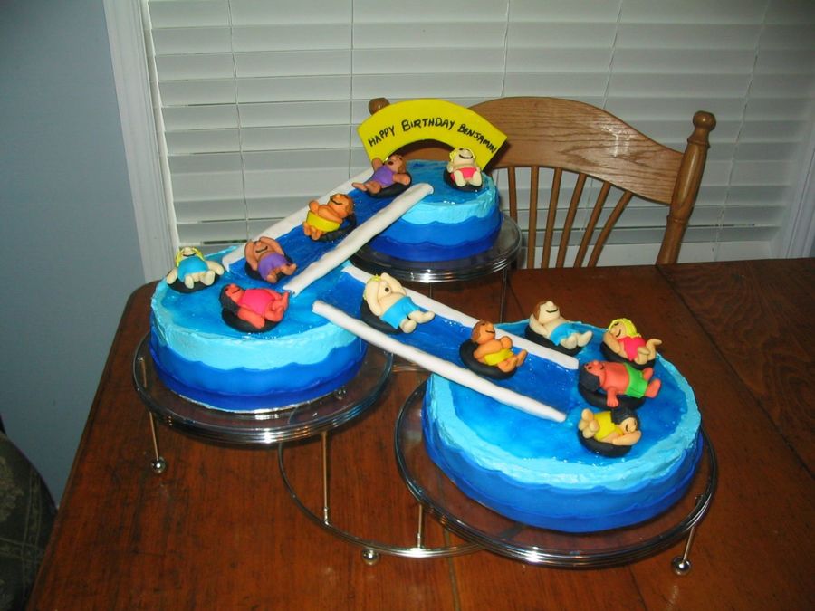 Water Slide Cake - CakeCentral.com