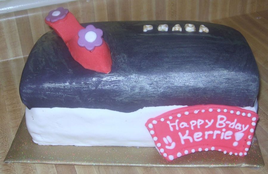 Shoe Box Cake - CakeCentral.com