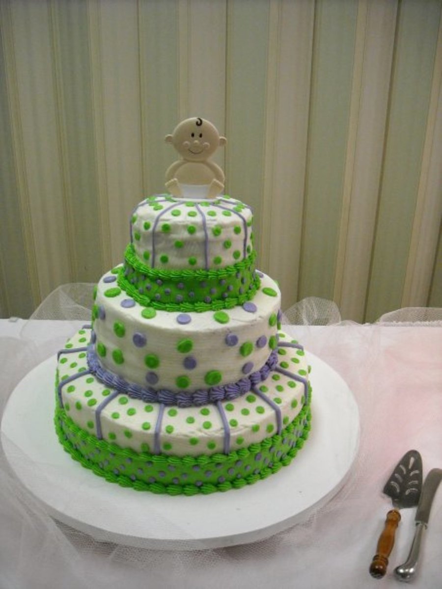 Natalie's Baby Shower Cake - CakeCentral.com