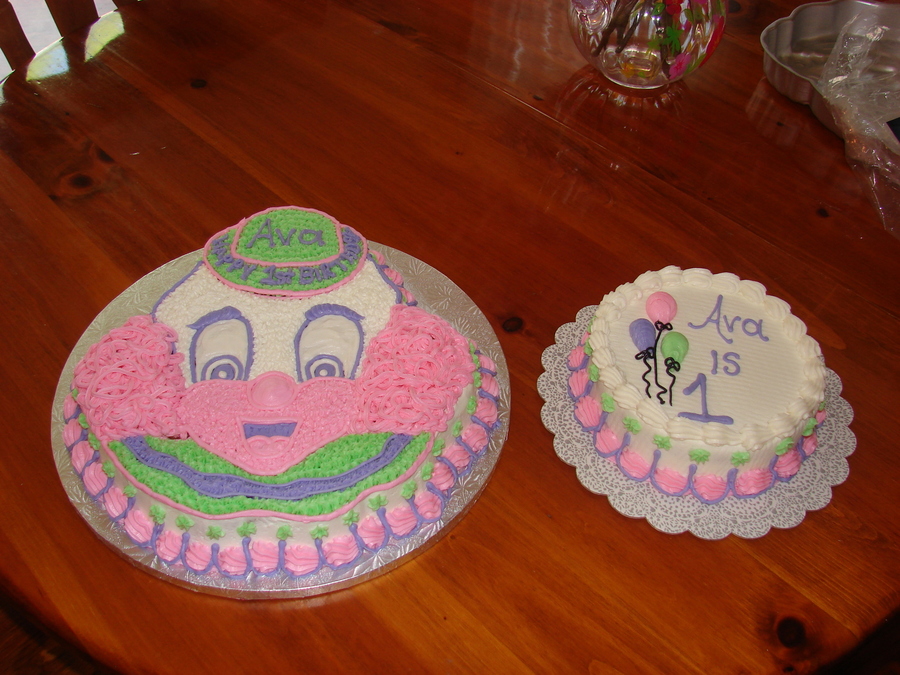 Ava's 1St Birthday Cake - CakeCentral.com