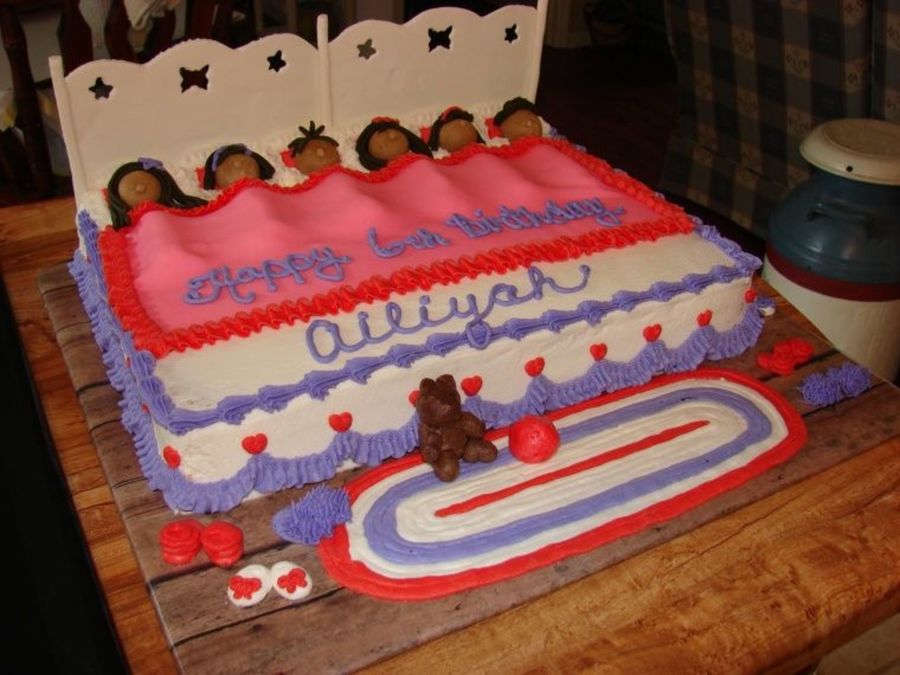 Slumber Party Cake - CakeCentral.com