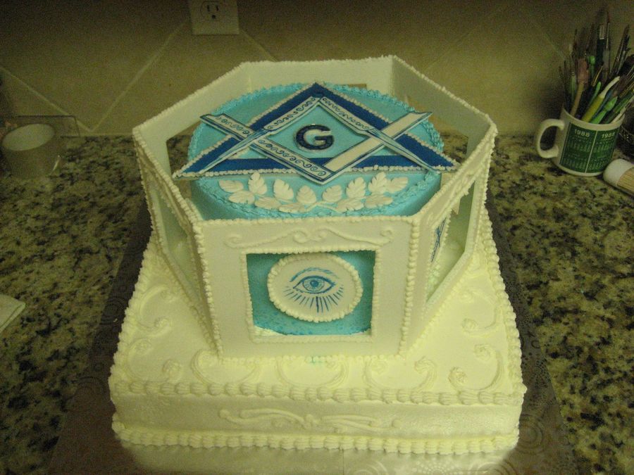 Masonic Cake #3 - CakeCentral.com