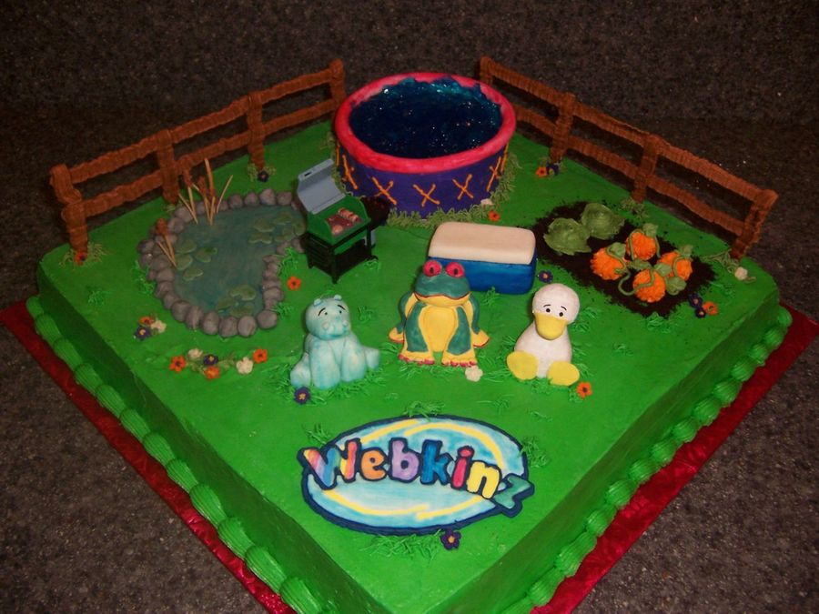 Webkinz Yard - CakeCentral.com