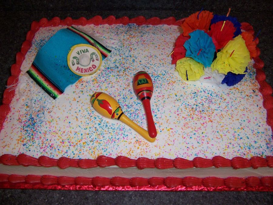 Fiesta Cake - CakeCentral.com