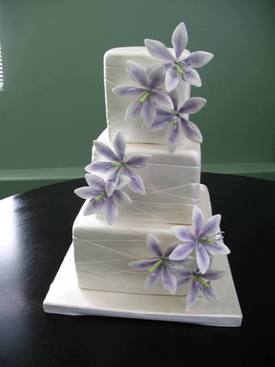 Lavender Lilies - CakeCentral.com