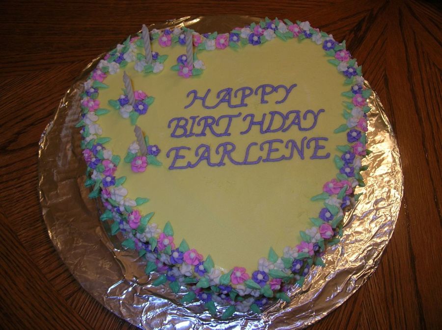 First Birthday Cake - CakeCentral.com