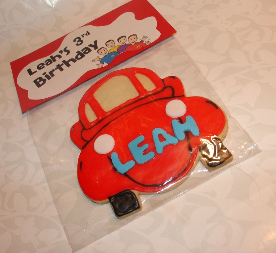 Wiggles Theme Cookie - CakeCentral.com