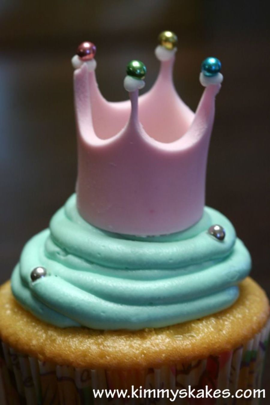 Princess Crown Cuppies - CakeCentral.com