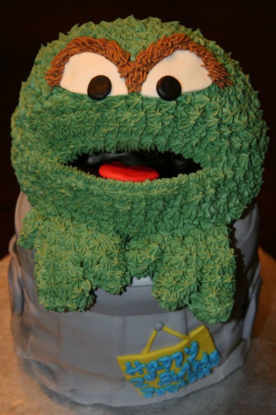 Oscar The Grouch - CakeCentral.com