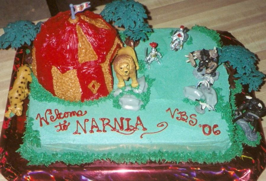 The Chronicles Of Narnia, Aslans Tent (View 1) - CakeCentral.com