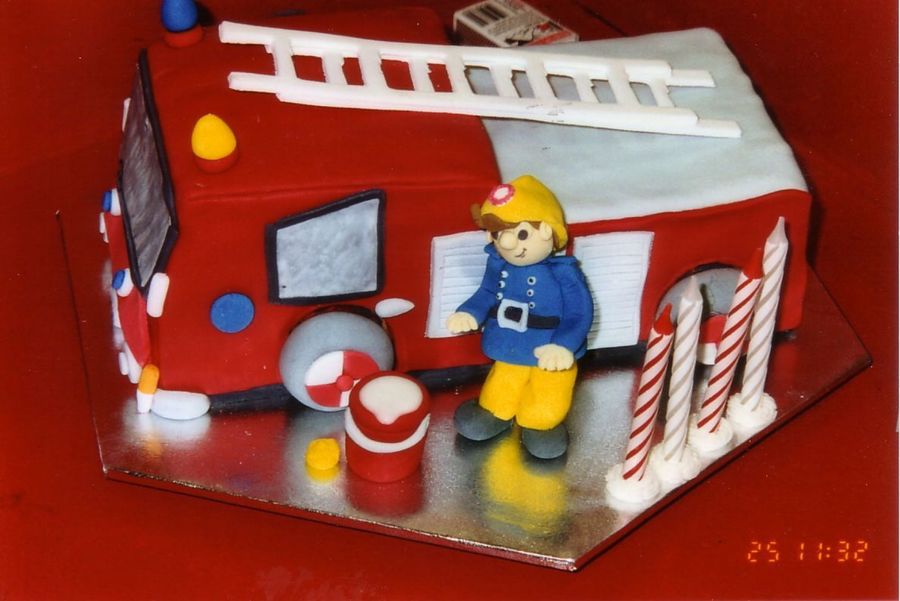 Fireman Sam Cake - CakeCentral.com