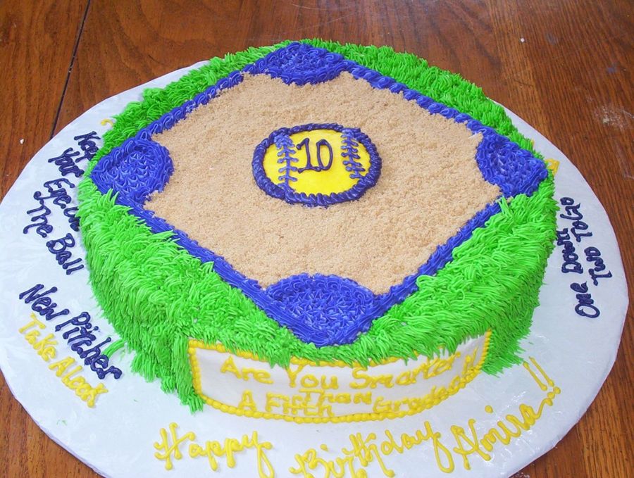 Softball Field - CakeCentral.com