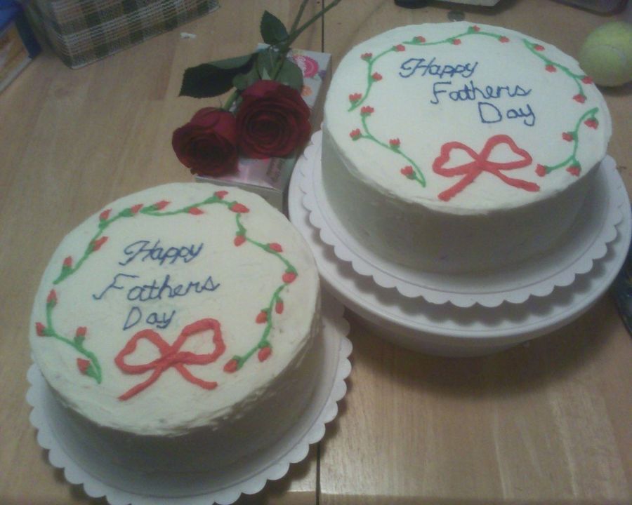 Fathers Day Cake For My Father Adn My Bf's Father - CakeCentral.com