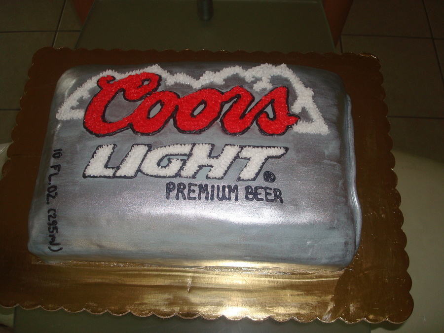 Coors Light - CakeCentral.com
