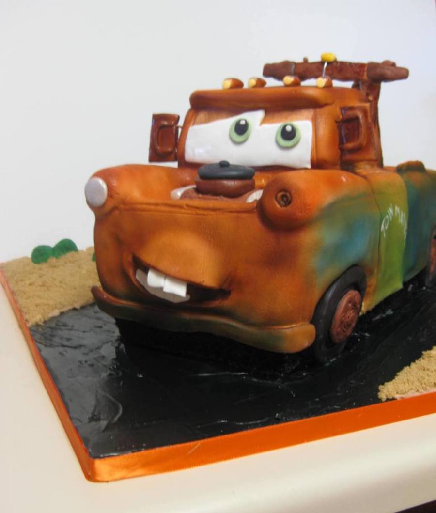Tow Mater Birthday Cake - CakeCentral.com