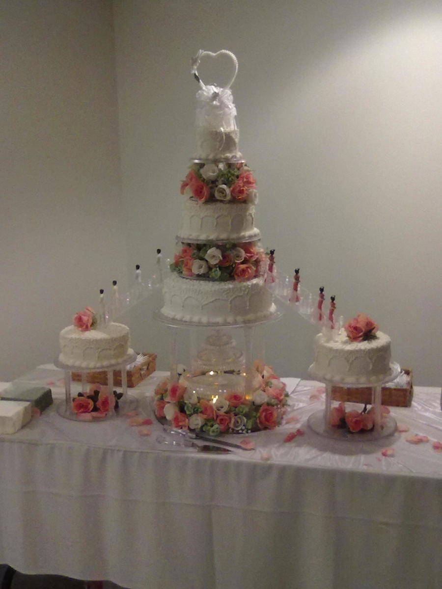 June 5Th Wedding Cake - CakeCentral.com
