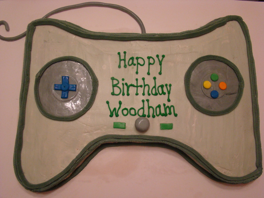 Video Game Controller - CakeCentral.com